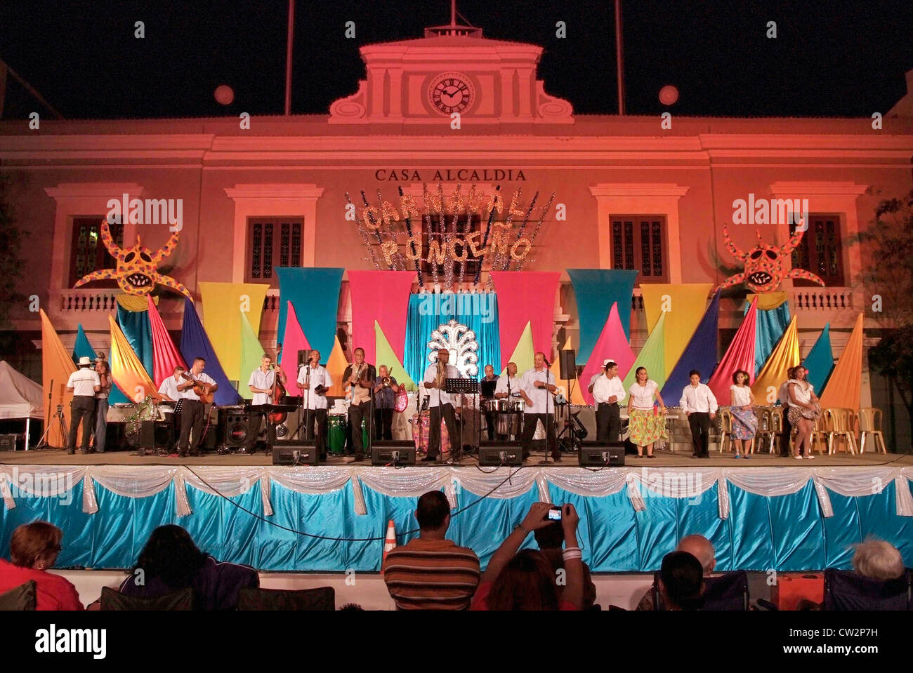PUERTO RICO - Ponce, PR's second city. Town Hall Stock Photo - Alamy