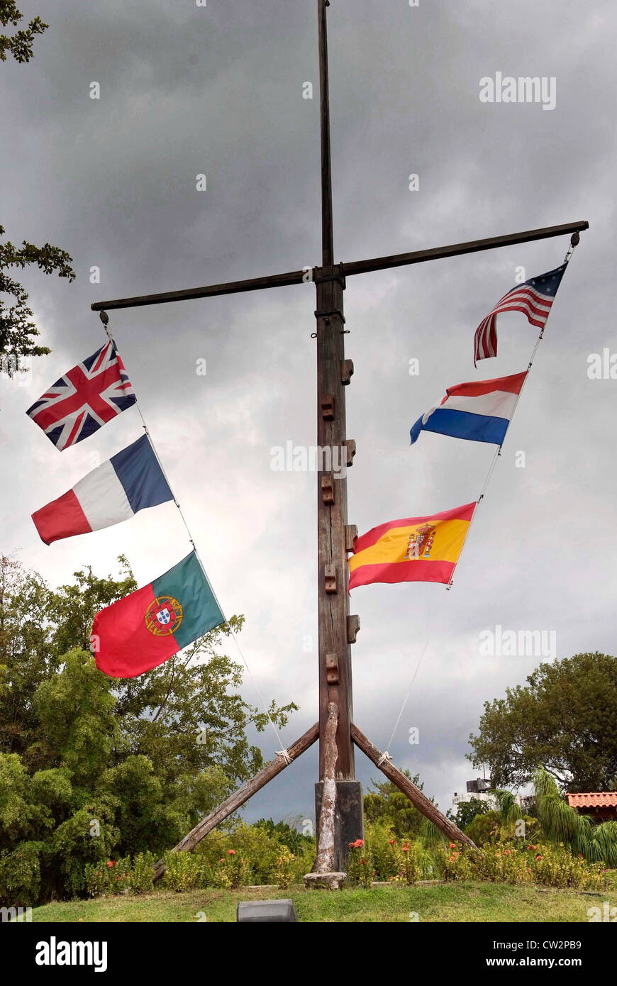 PONCE - Puerto Rico's second city The El Vigia lookout Stock Photo - Alamy
