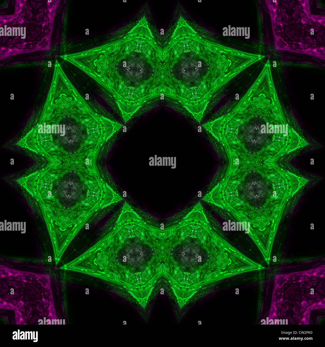 Abstract illustrated glass object Stock Photo - Alamy