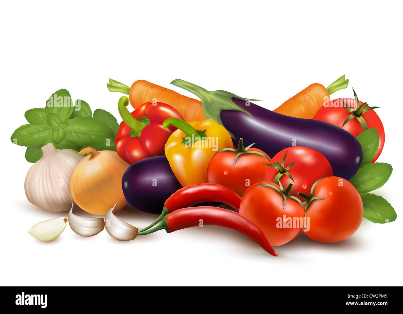 Fresh colorful vegetables Stock Photo - Alamy