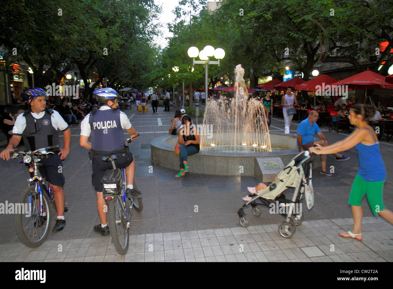Mendoza Argentina,Paseo Sarmiento,promenade,pedestrian mall arcade ...