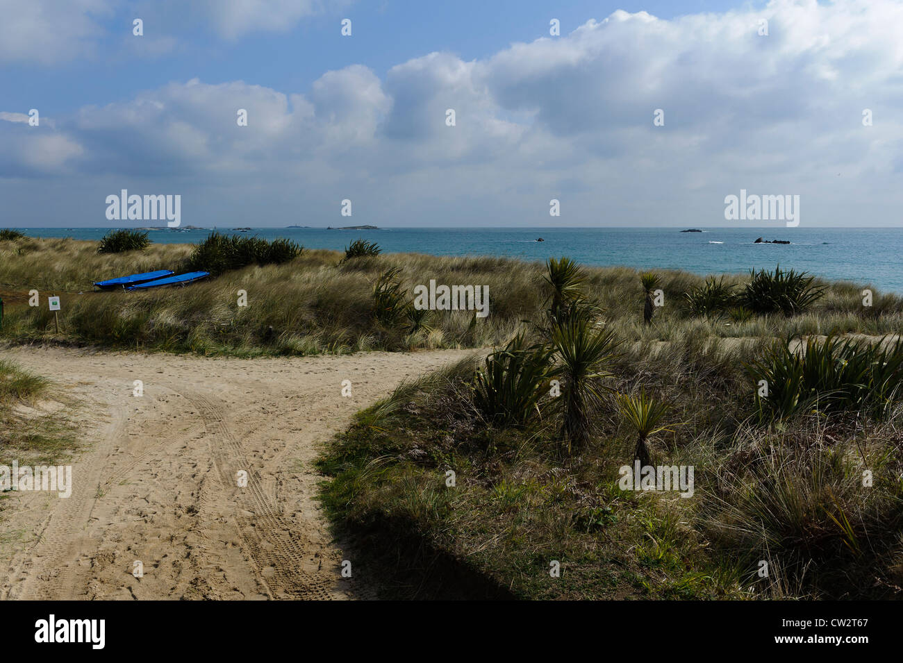 Shell Beach Isle of Herm Channel Islands Stock Photo - Alamy