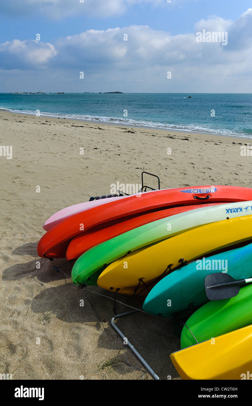 Shell beach herm island channel islands hi-res stock photography and ...