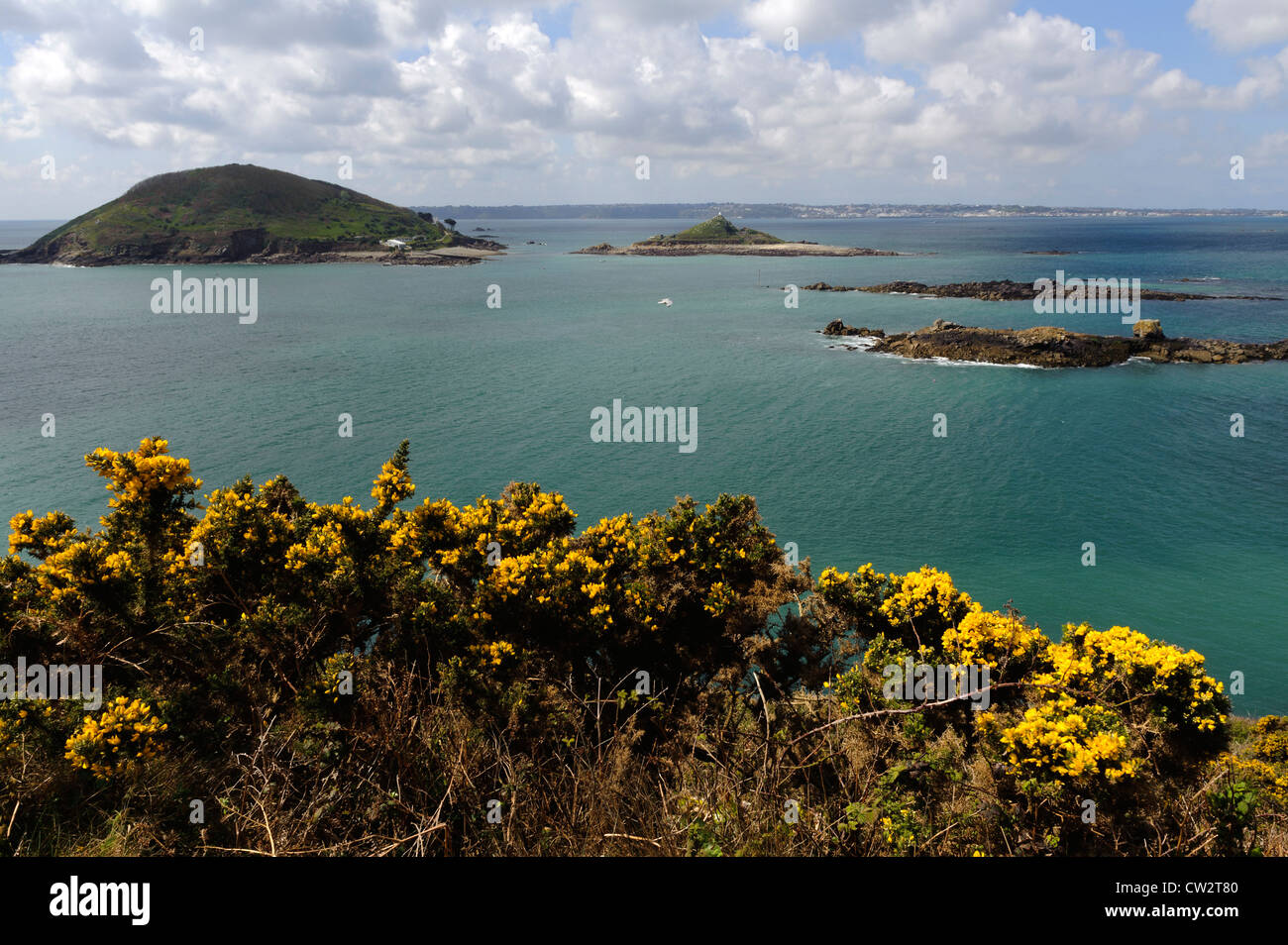 Coast, Isle of Herm Channel Islands Stock Photo - Alamy