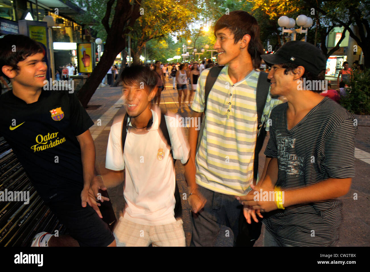 Mendoza Argentina,Paseo Sarmiento,promenade,pedestrian mall arcade ...