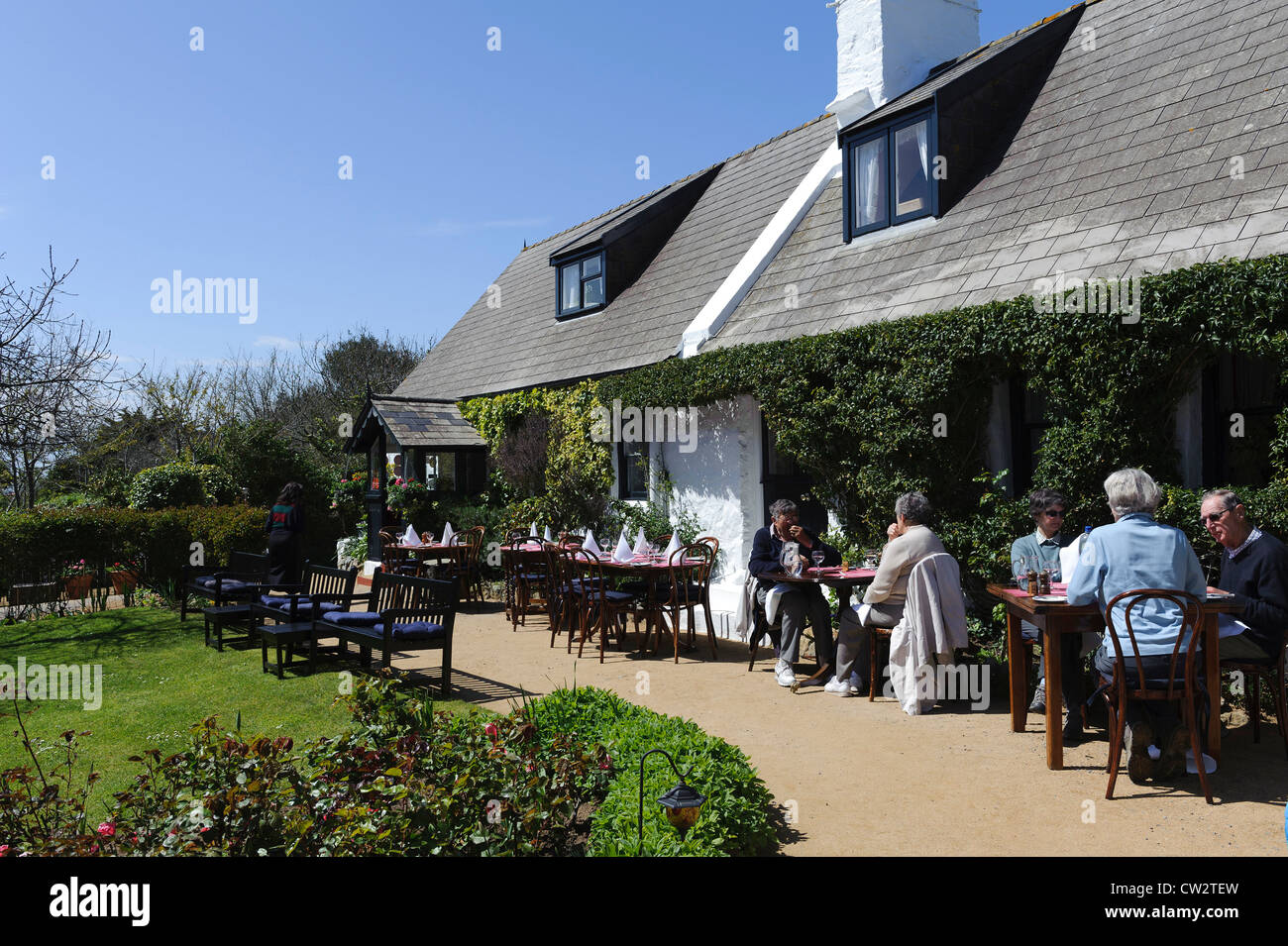 Hotel and Restaurant La Sablonerie, Little Sark, Isle of Sark, Channel ...