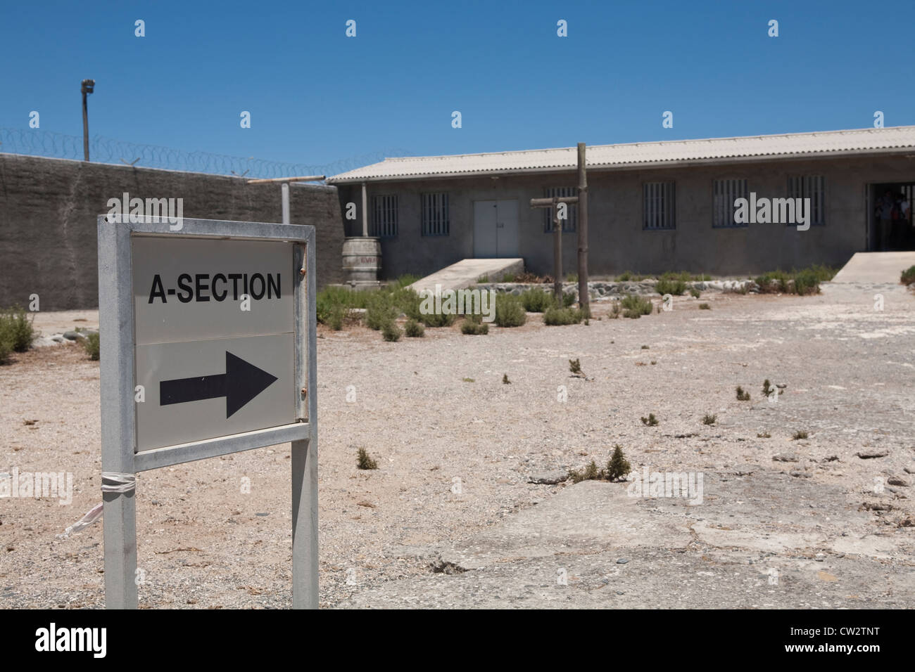 Robben Island, Table Bay, prison grounds used for political prisoners ...