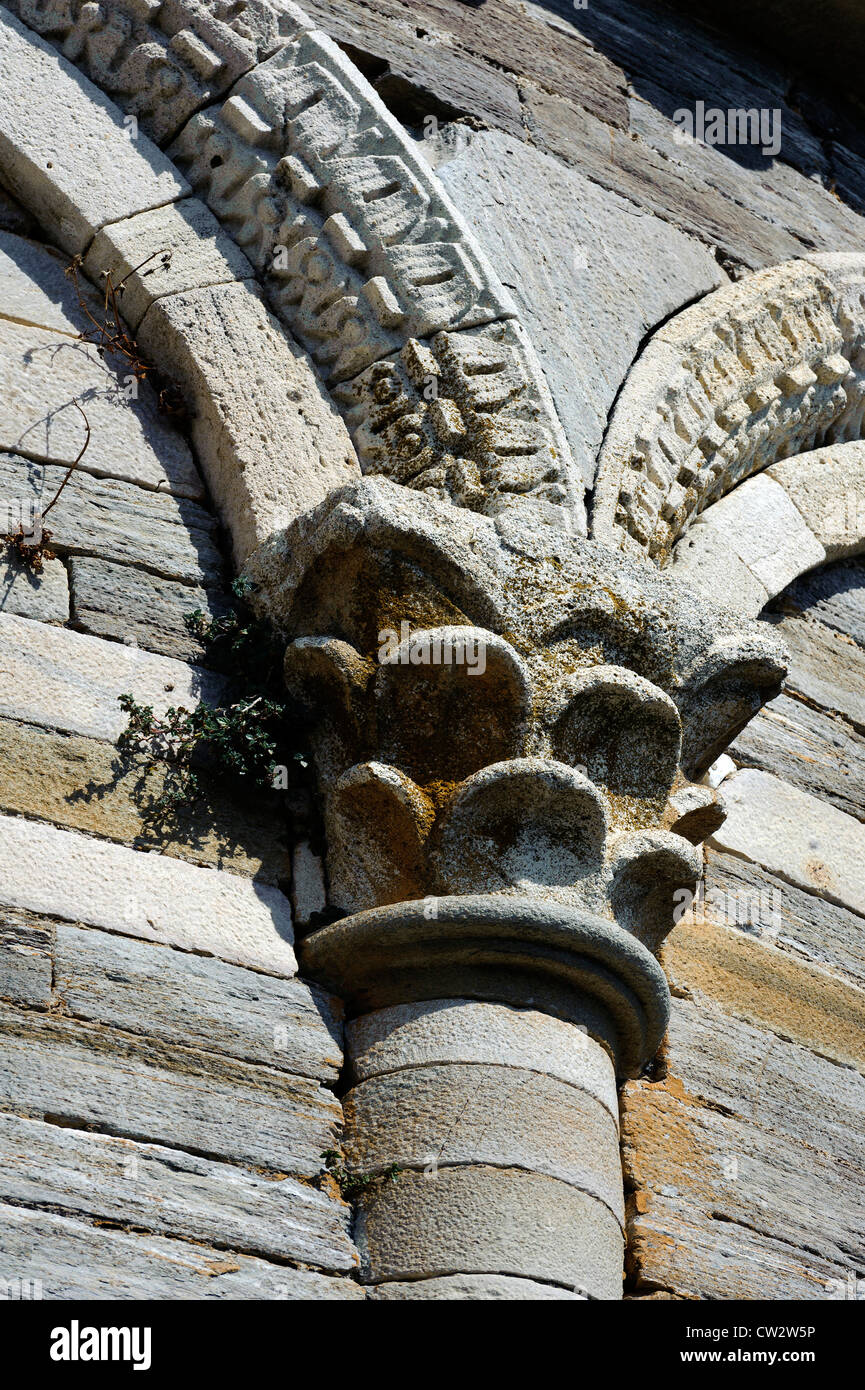 Romanesque Church San Parteo near Bastia, Corsica. France Stock Photo ...