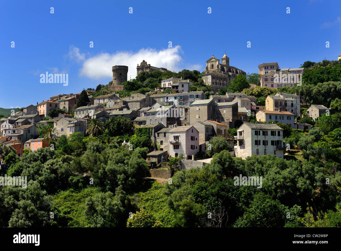 Rogliano. Cap Corse, Corsica, France Stock Photo - Alamy