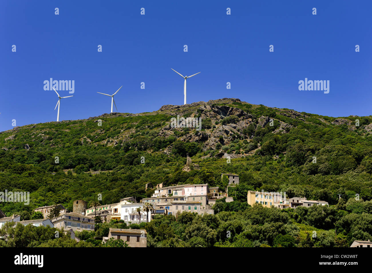 Rogliano. Cap Corse, Corsica, France Stock Photo - Alamy