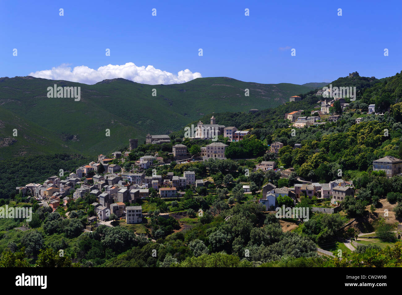 Rogliano. Cap Corse, Corsica, France Stock Photo - Alamy