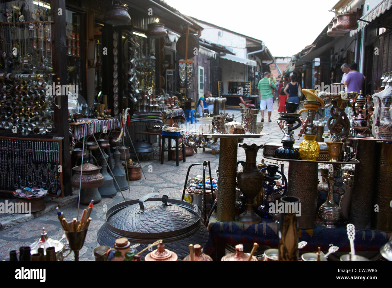 Baščaršija - Bashcharshiya the heart of old Sarajevo, Shops in the ...