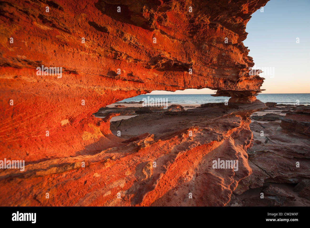 The Bingle Bingles Rock Formations at Sunset on Reddell Beach, Broome ...