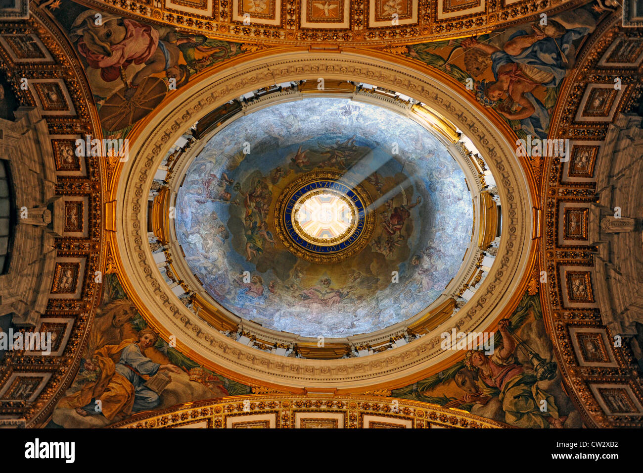 St. Peter's Basilica Rome Italy Europe Catholic Pope Stock Photo - Alamy