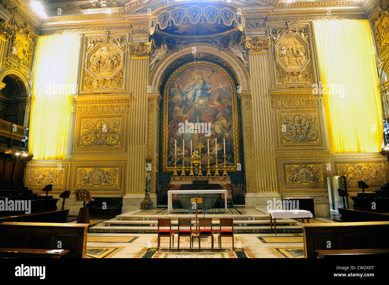 St. Peter's Basilica Rome Italy Europe Catholic Pope Stock Photo - Alamy