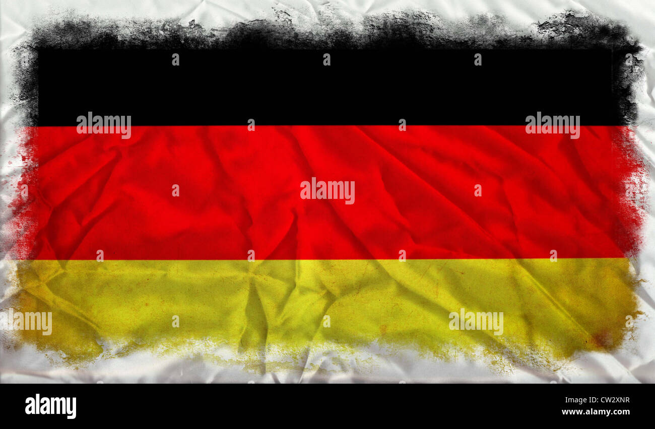 Germany grunge flag Stock Photo - Alamy