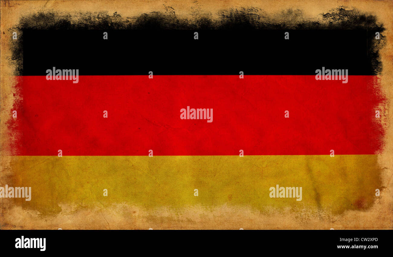 Germany grunge flag Stock Photo - Alamy