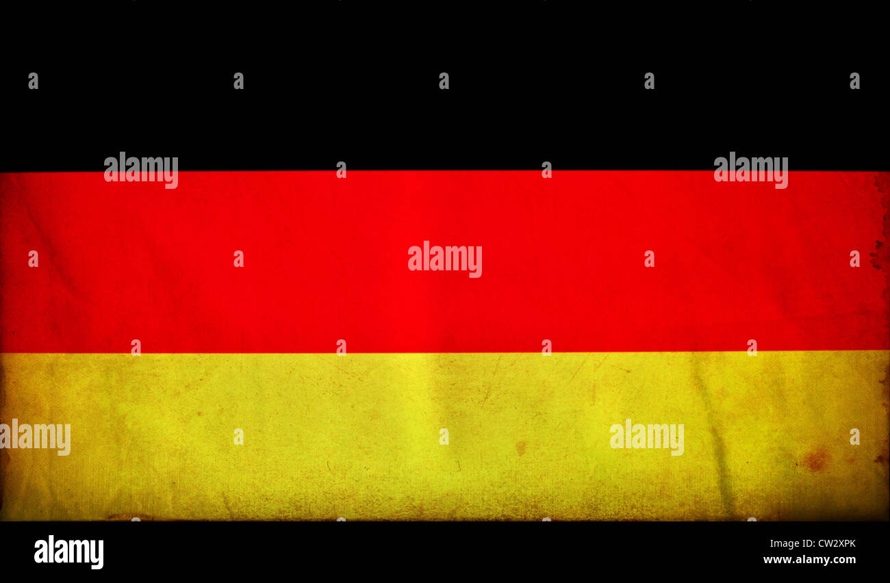 Germany grunge flag Stock Photo - Alamy