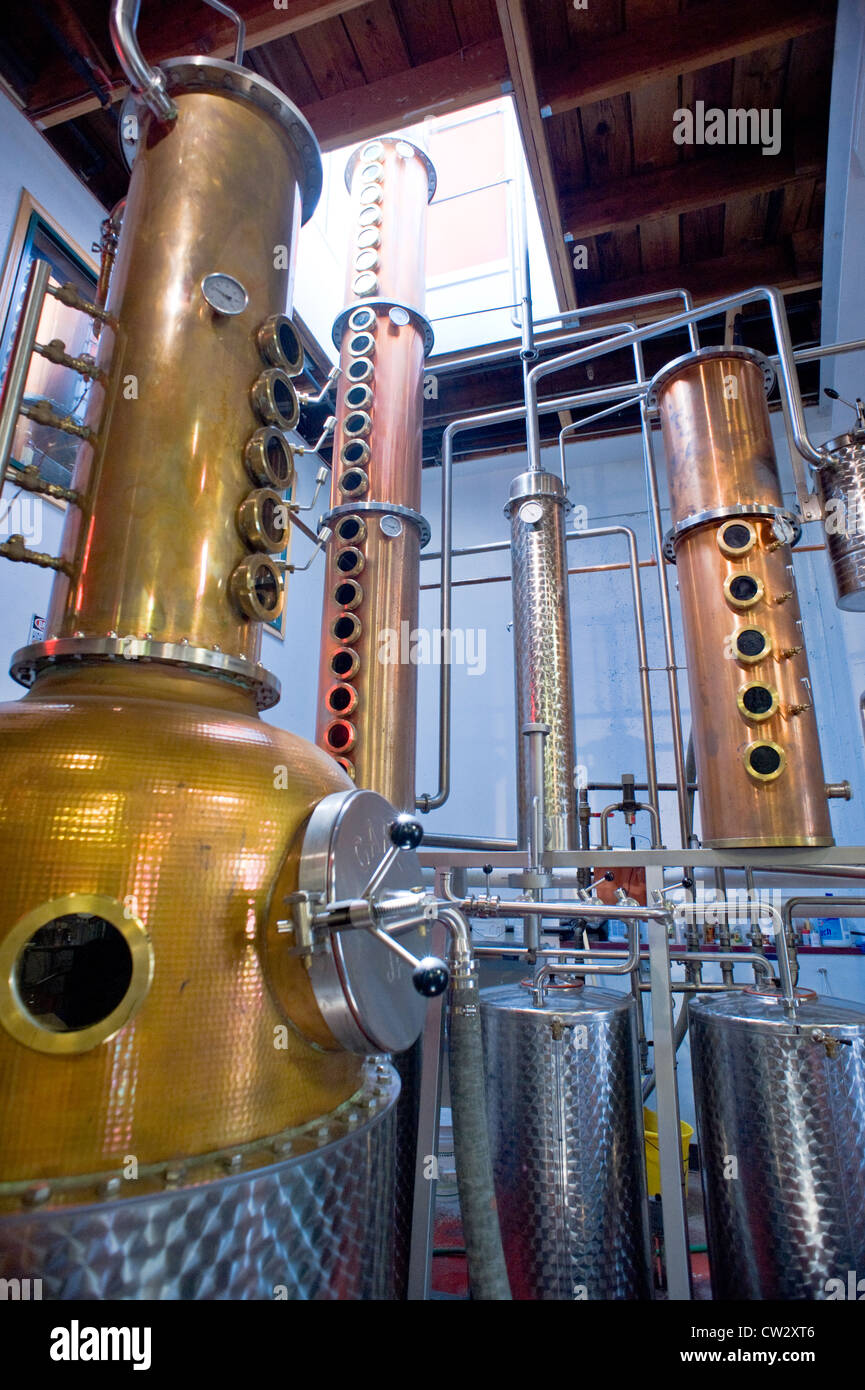 The Dry Fly Distillery creates various spirits in Spokane, Washington ...