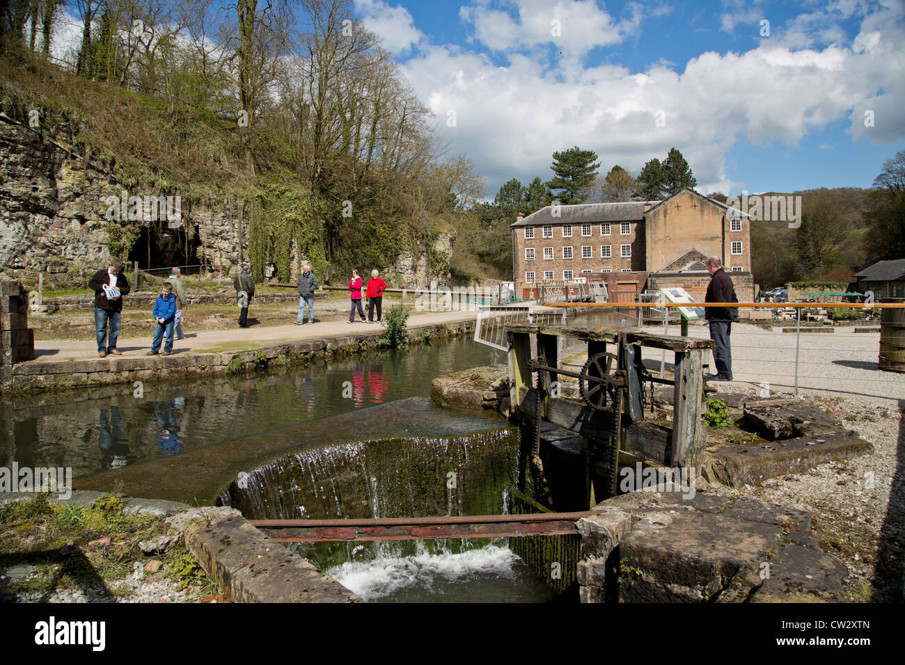 Water Powered Cotton Mill Stock Photos & Water Powered Cotton Mill ...