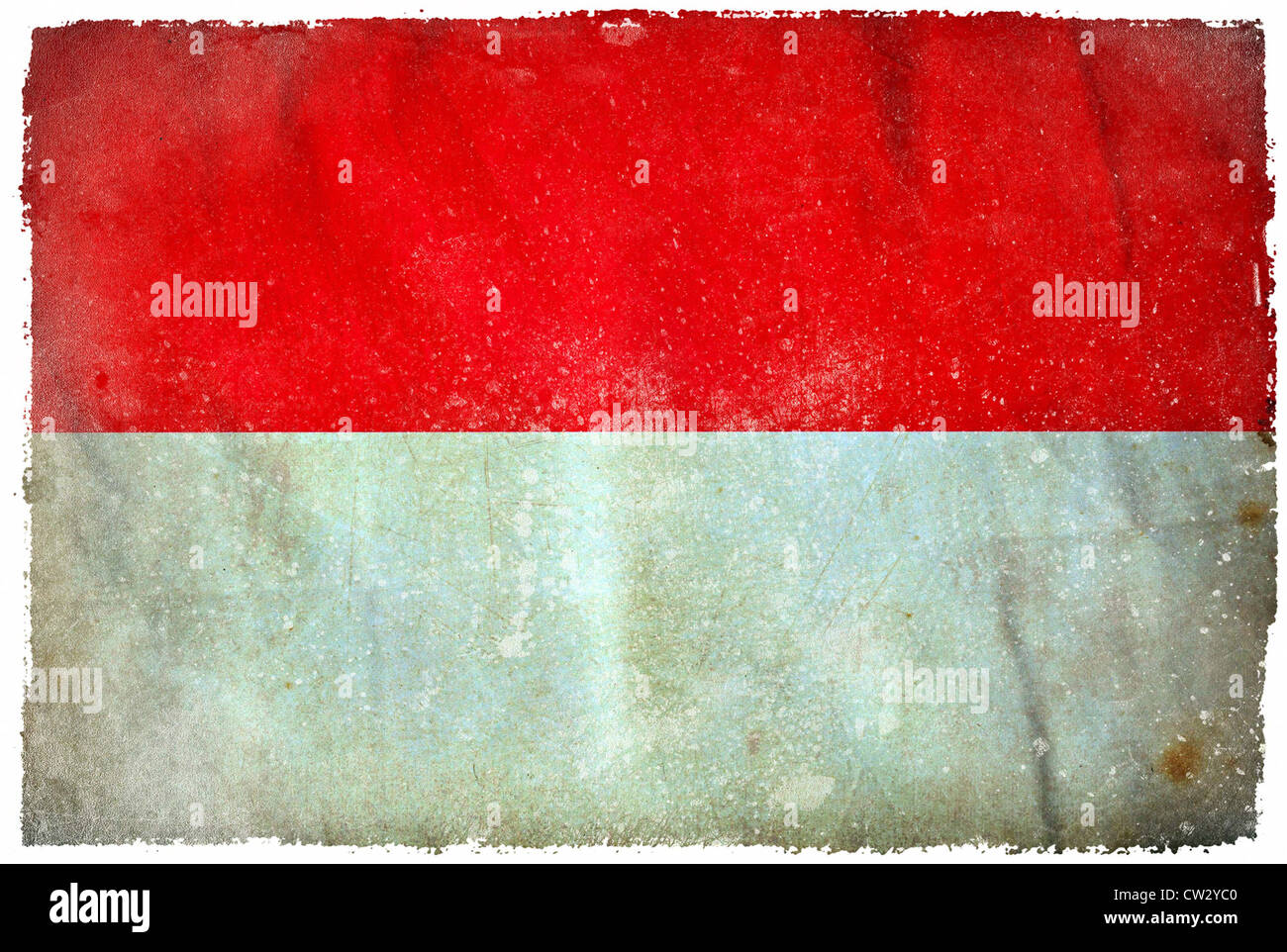 Indonesia grunge flag Stock Photo - Alamy