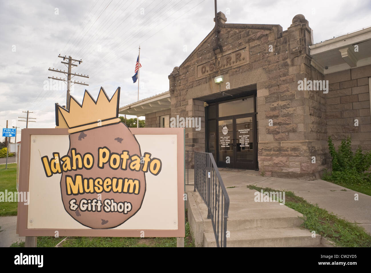 Idaho Potato Museum in Blackfoot, Idaho, USA Stock Photo - Alamy