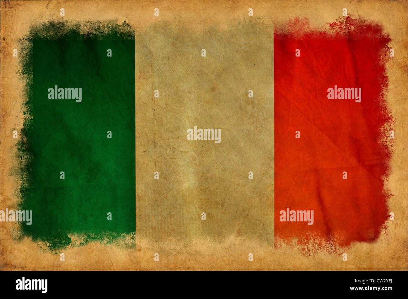 Ireland grunge flag Stock Photo - Alamy