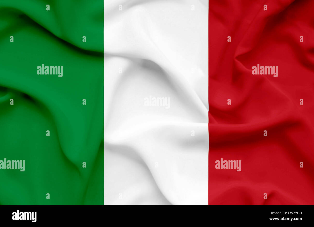 Italy waving flag Stock Photo - Alamy