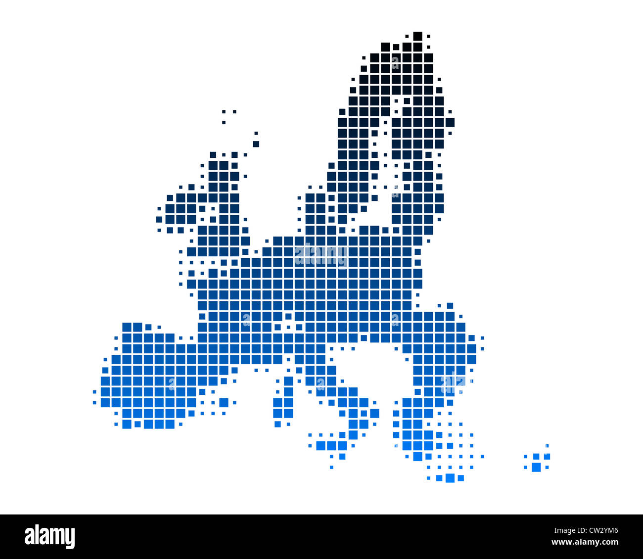 Map of European Union Stock Photo - Alamy