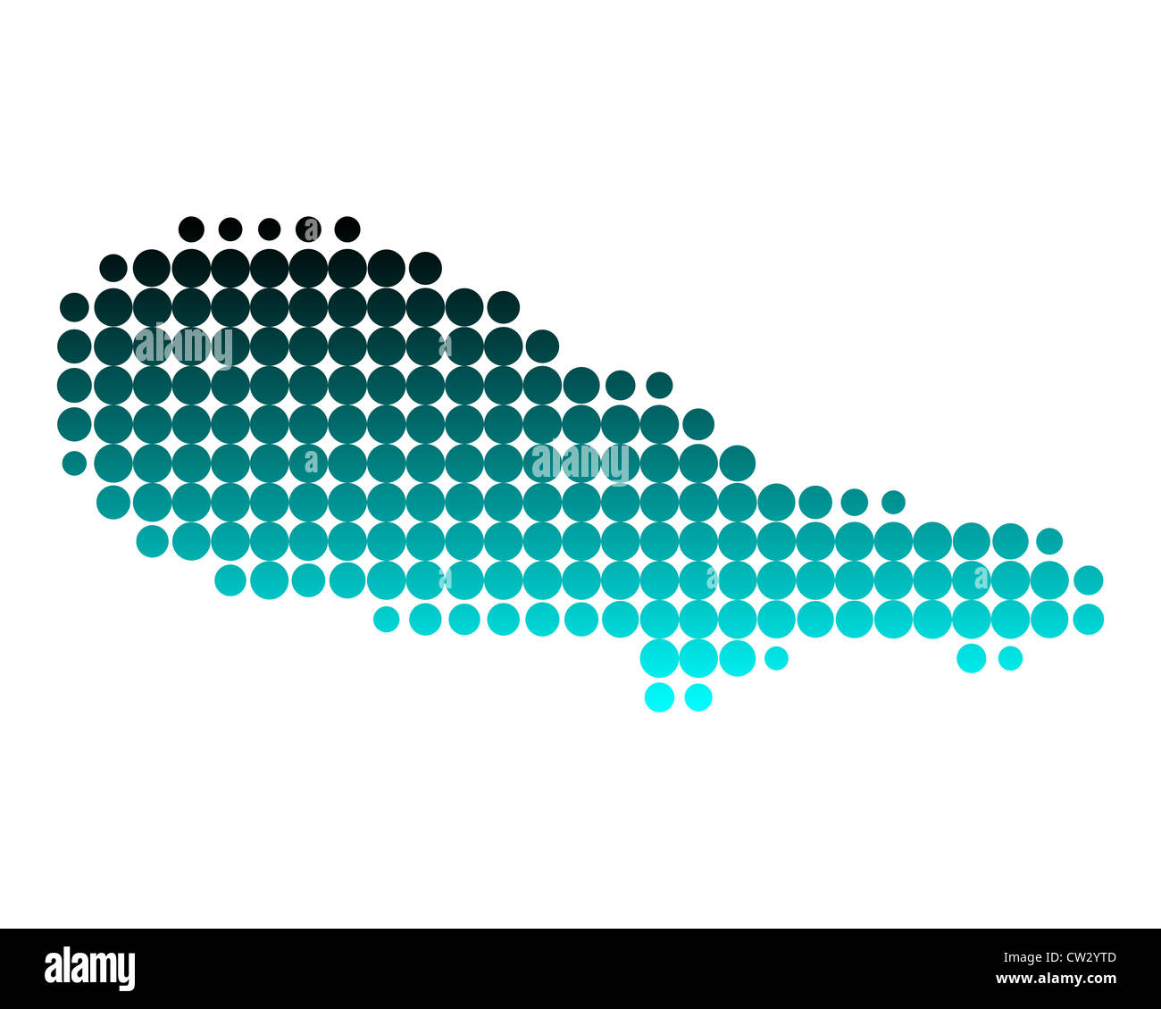 Map of Pico Stock Photo - Alamy