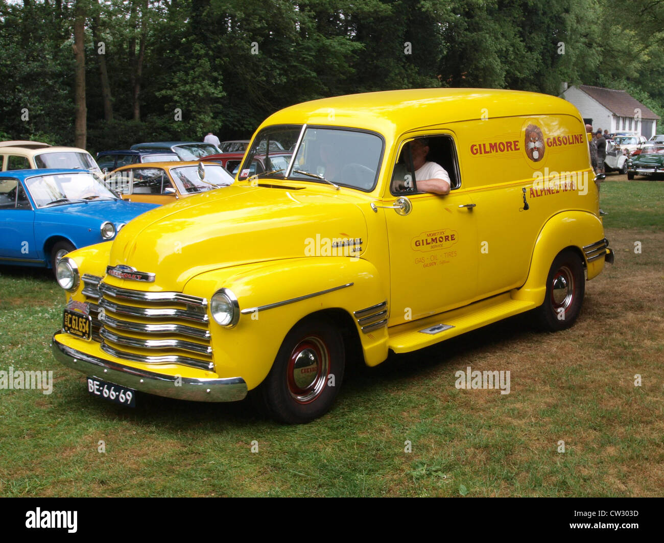 1951 Chevrolet 3100 Panel Stock Photo - Alamy