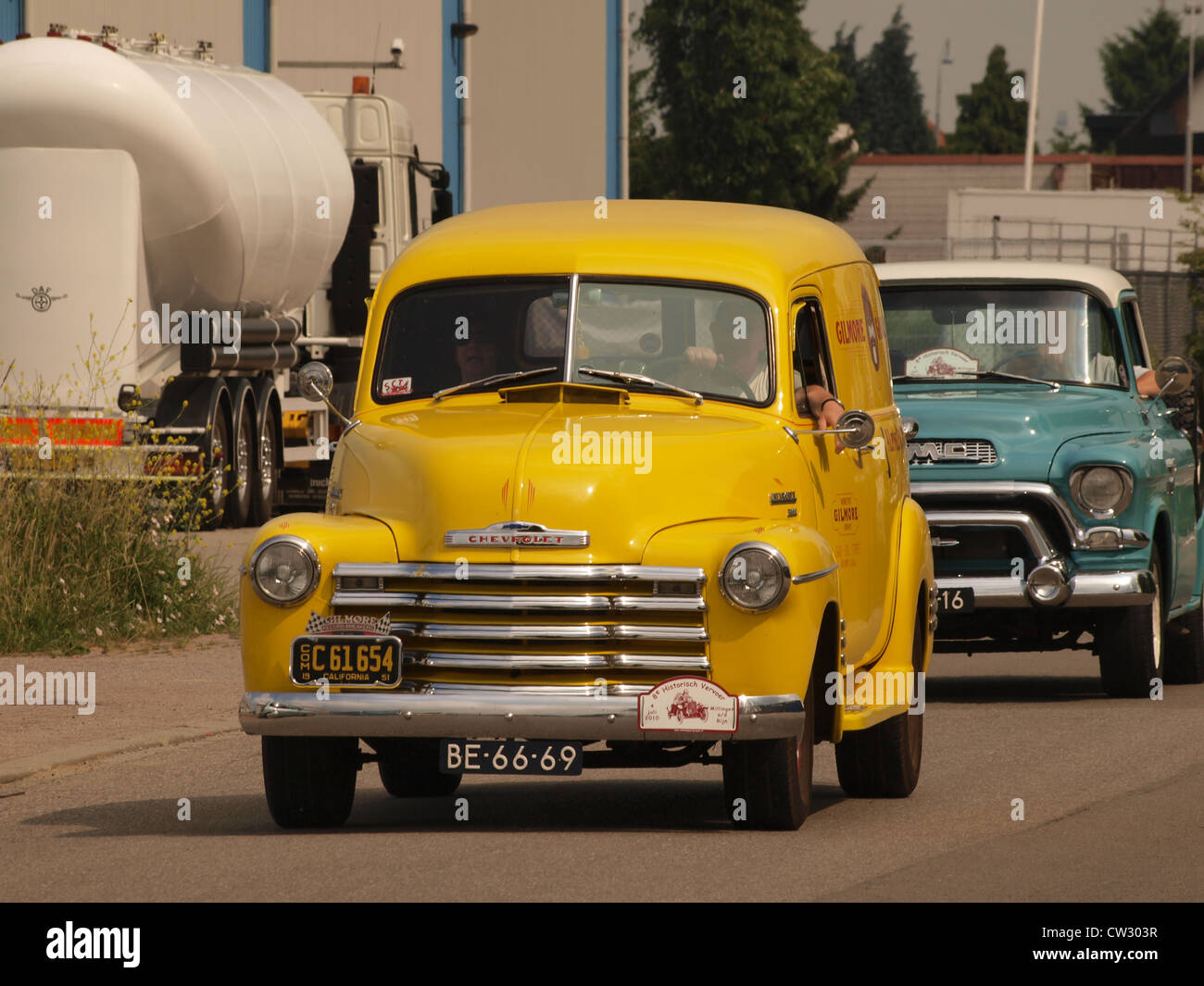 1951 Chevrolet 3100 Panel Stock Photo - Alamy