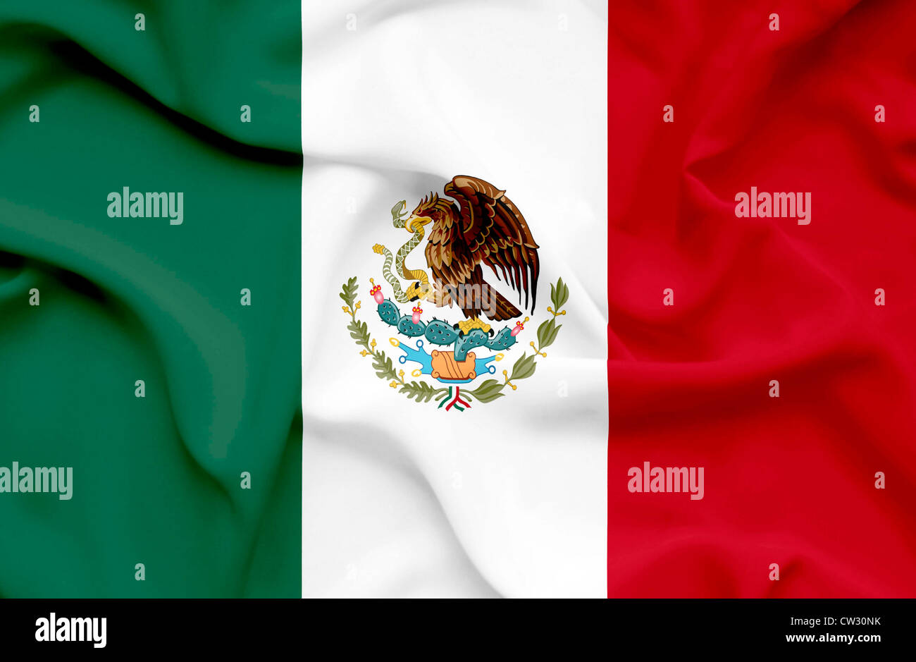 Mexico flag paper 3d hi-res stock photography and images - Alamy