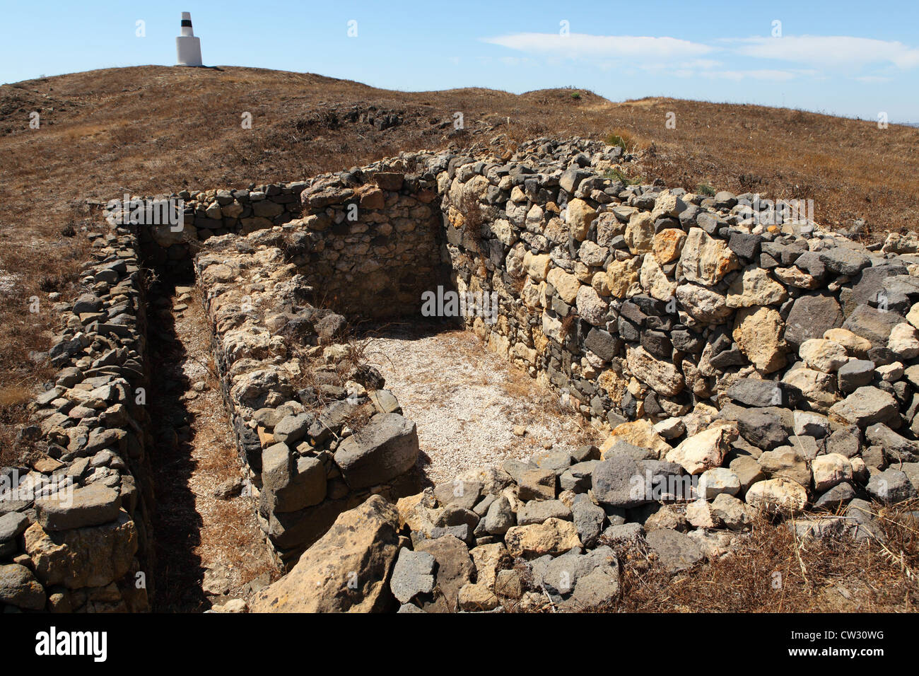 The remains of a magazine within Forte da Carvalha, fort number 10 of ...