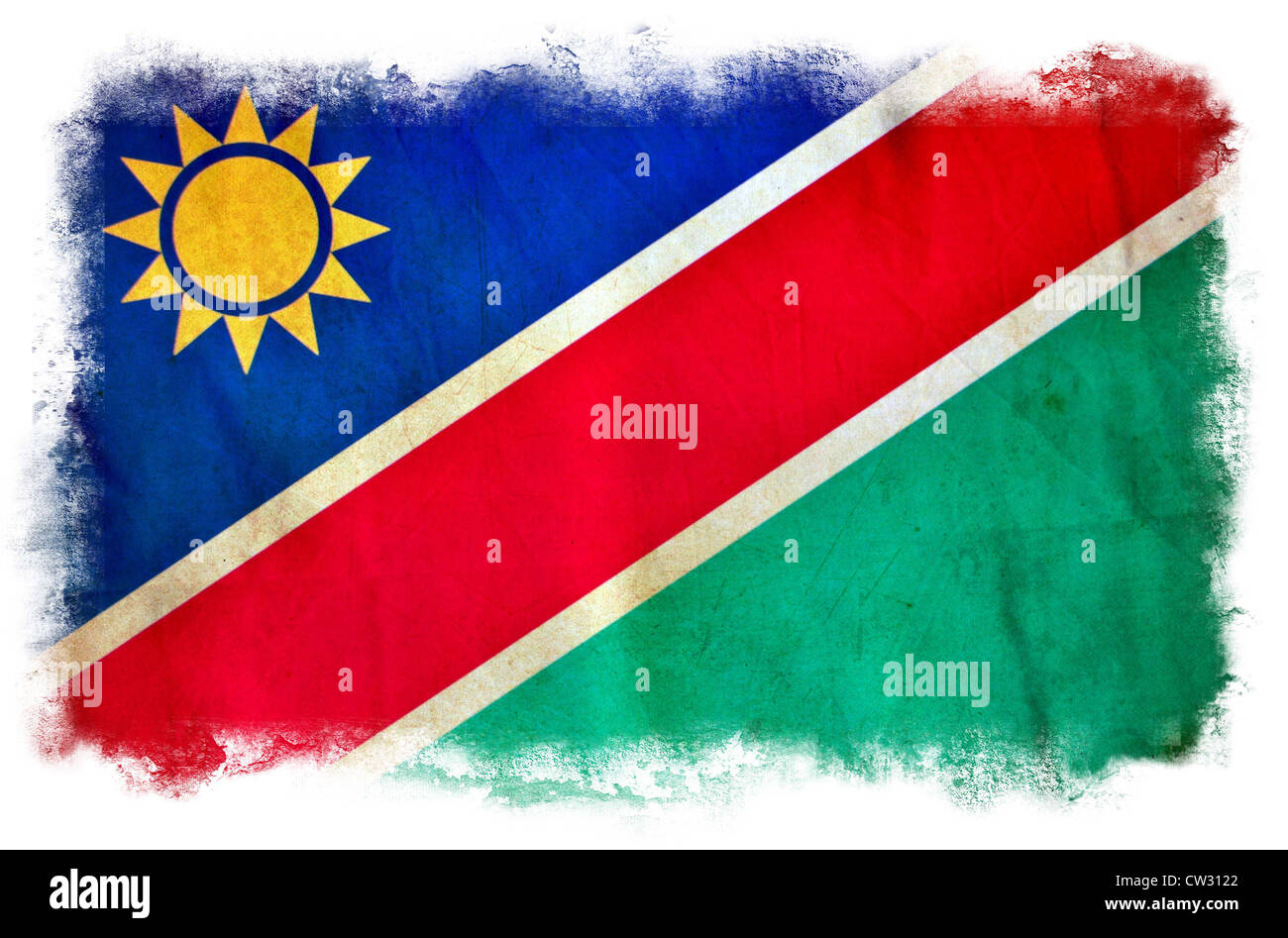 Namibia history flag Cut Out Stock Images & Pictures - Alamy