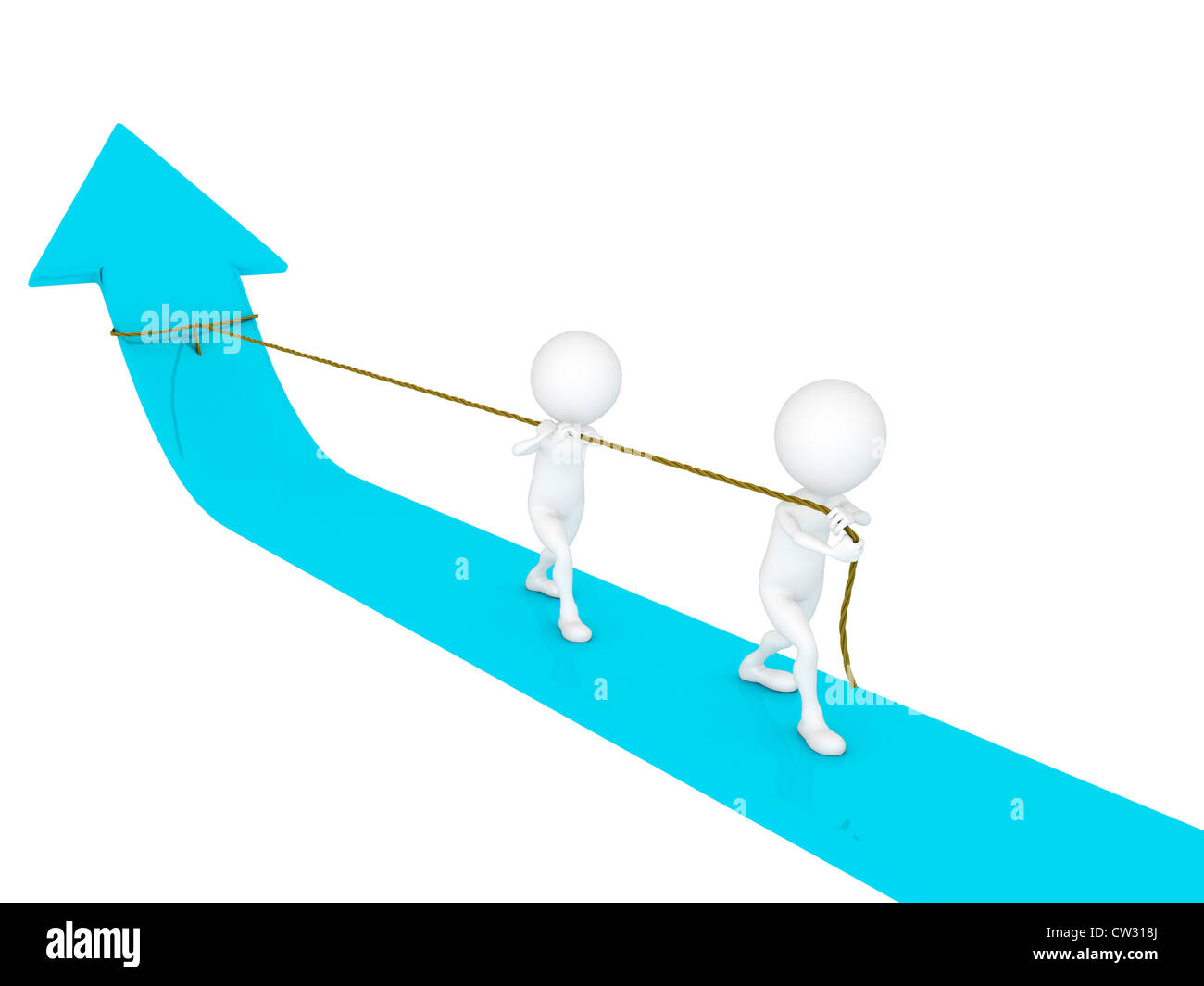 Boss team 3d man clipart hi-res stock photography and images - Alamy