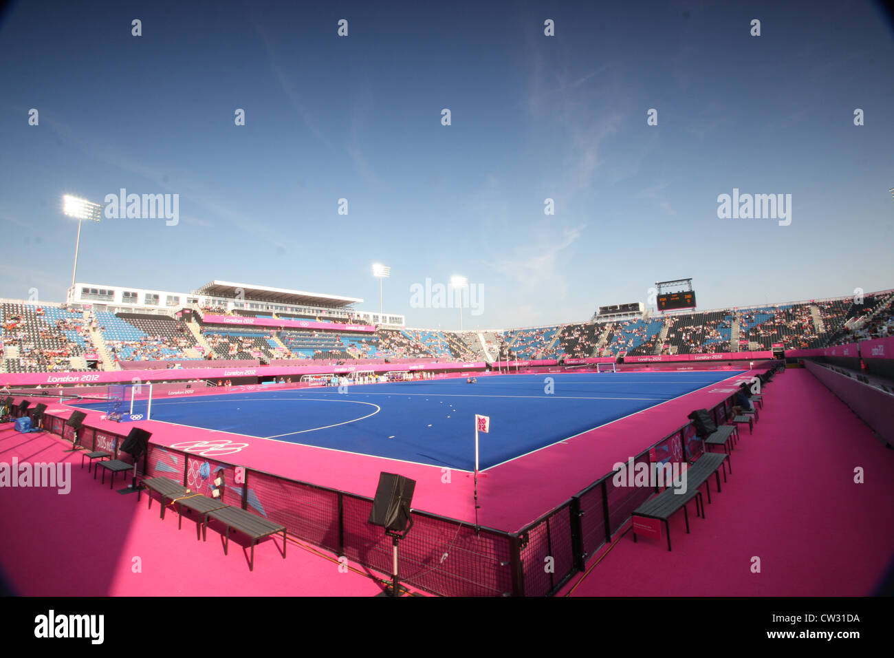 Riverbank Arena, Olympic Park, London, London 2012 Olympic Games Stock ...