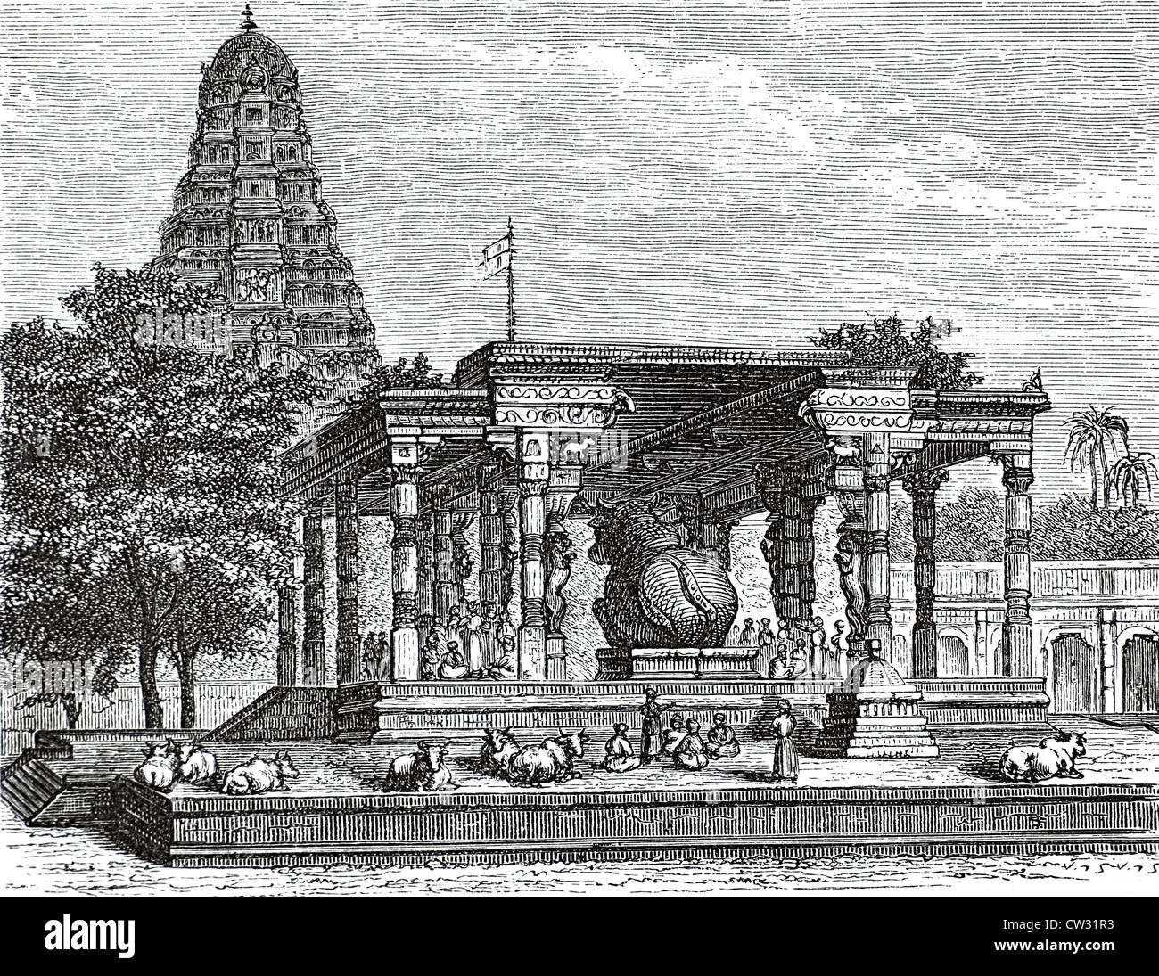 Tanjore Temple Landscape High Resolution Stock Photography and Images - Alamy