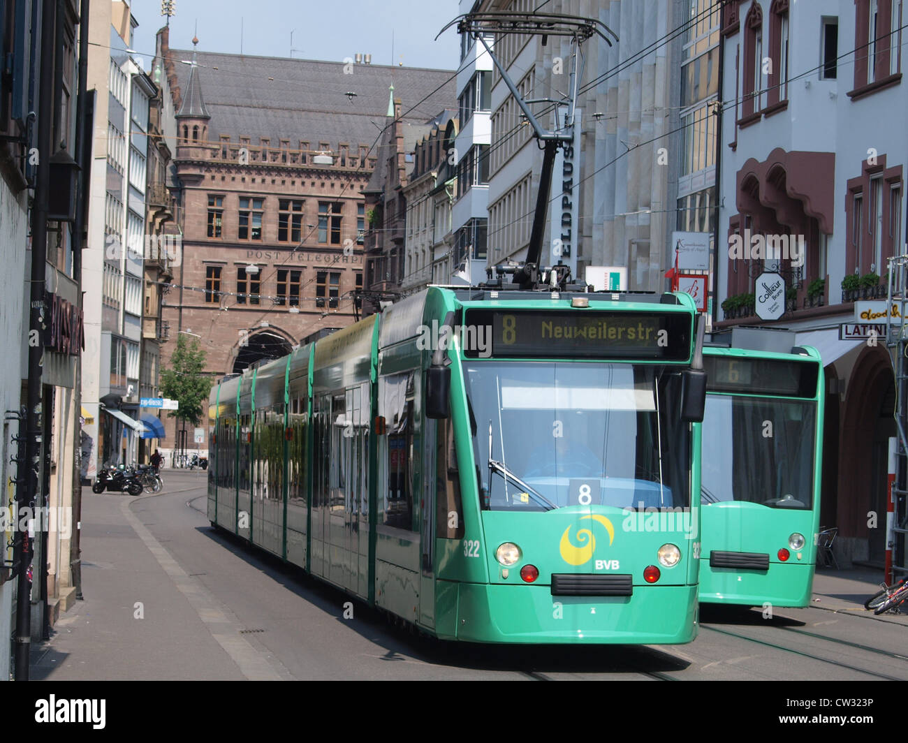 BVB Tram Basel Stock Photo - Alamy