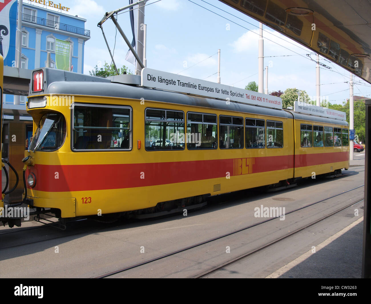 Trams in Rotterdam Stock Photo - Alamy