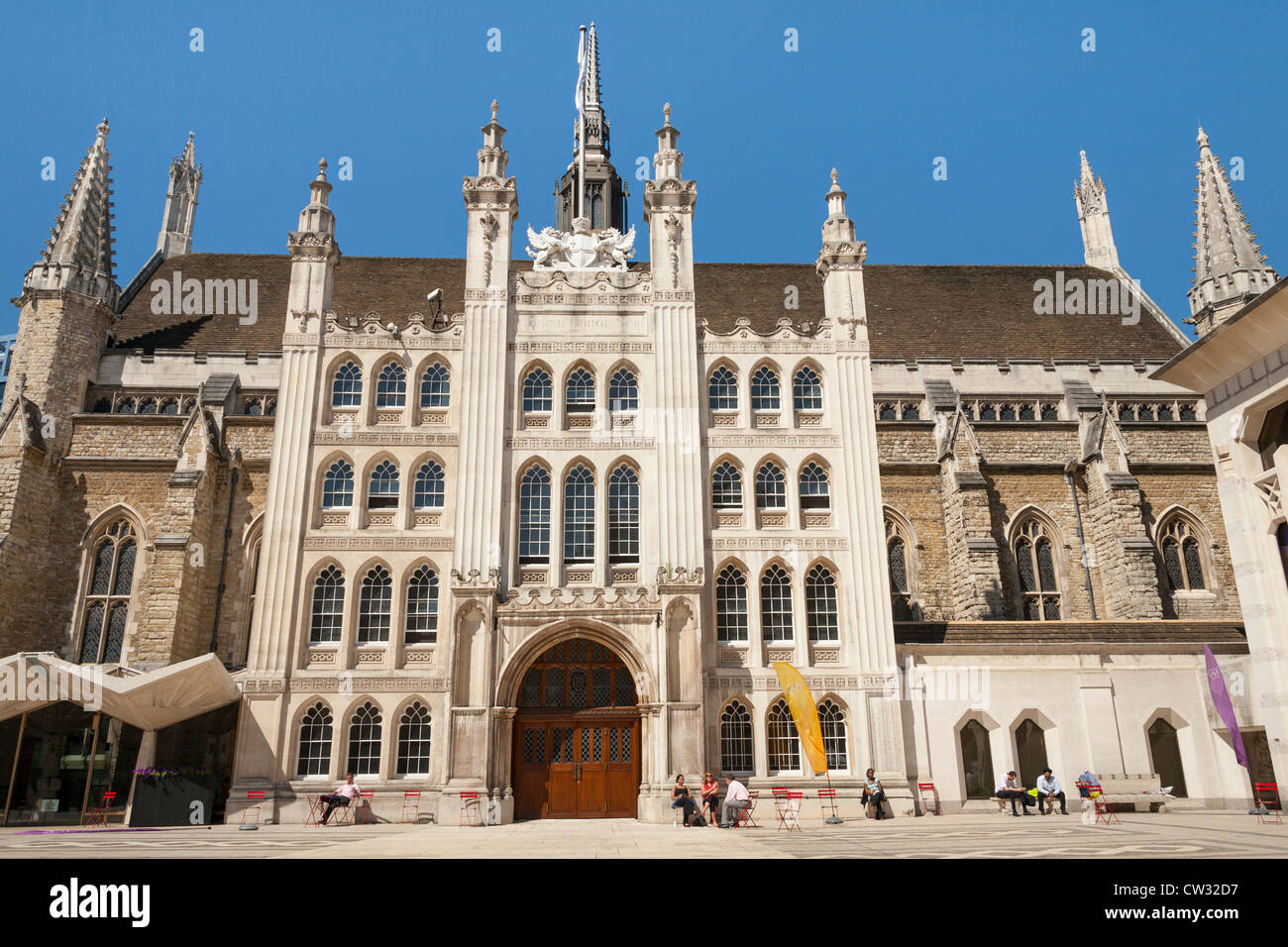 The Guildhall, home of the City of London Corporation, London, England ...