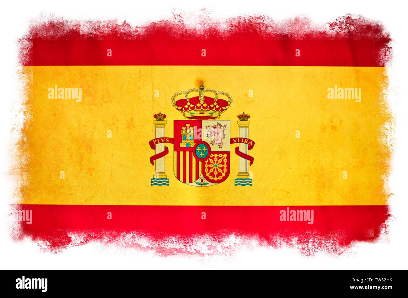 Spain grunge flag Stock Photo - Alamy