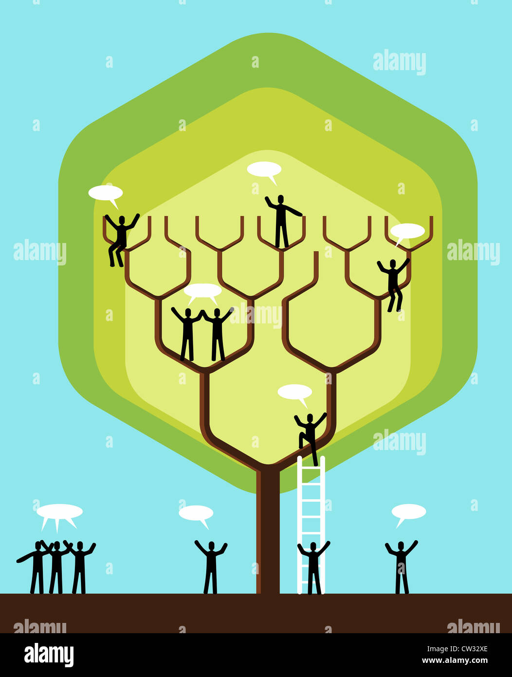 Business team network hi-res stock photography and images - Alamy