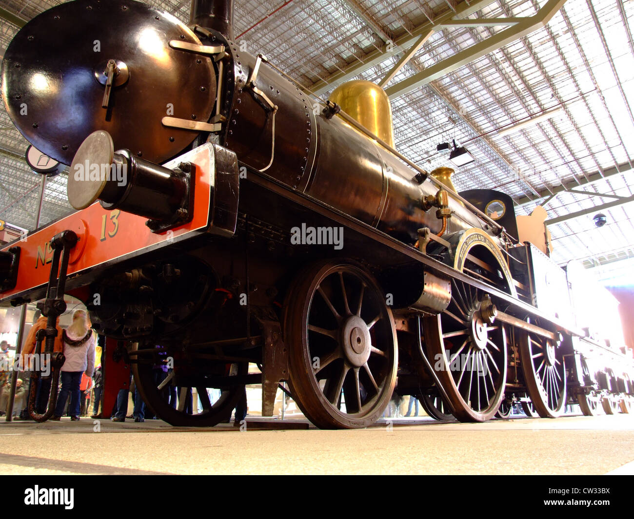 Steam Loc No13 Stock Photo - Alamy