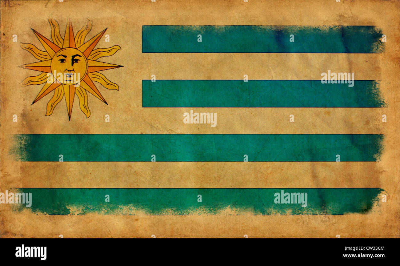 Uruguay grunge flag Stock Photo - Alamy Uruguay grunge flag Stock Photo - Alamy