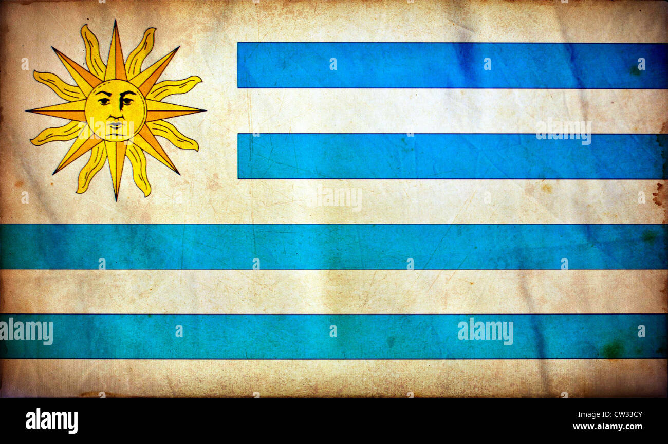 Uruguay grunge flag Stock Photo - Alamy Uruguay grunge flag Stock Photo - Alamy