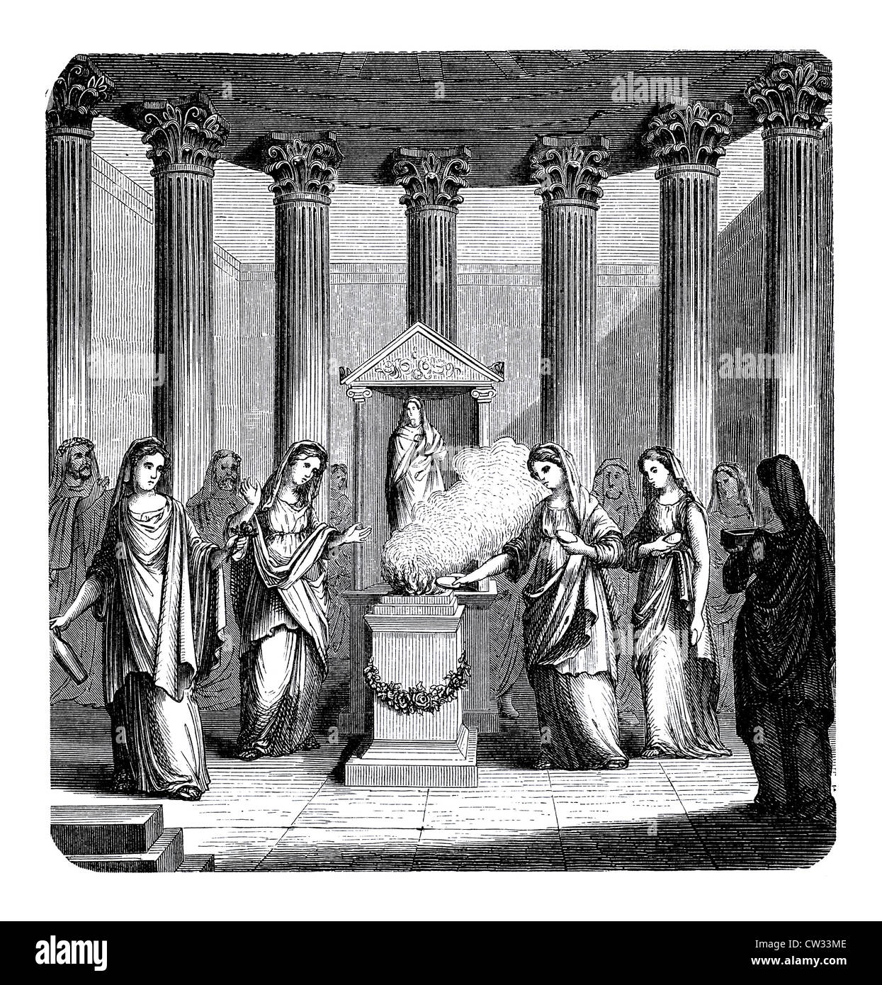 Roman sacrifice hi-res stock photography and images - Alamy