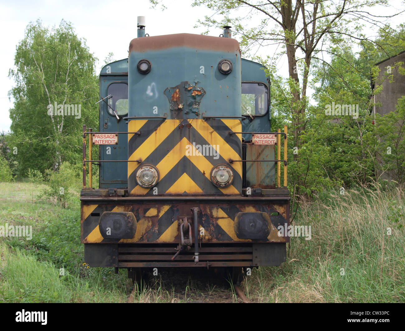 VFLI Cargo diesel locomotive at Petite-Rosselle Stock Photo - Alamy