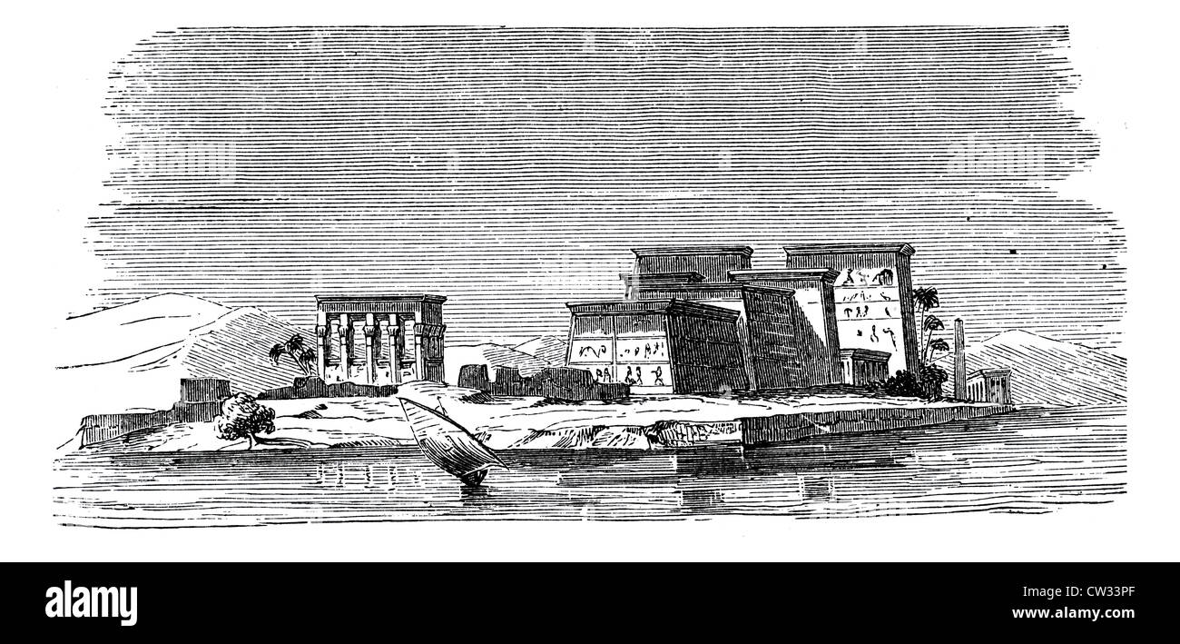 Temple of Pilak, Philae Stock Photo - Alamy