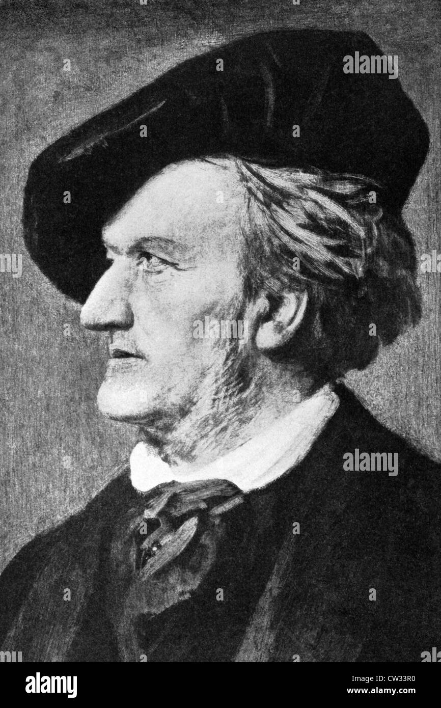 German composer conductor richard wagner hi-res stock photography and ...